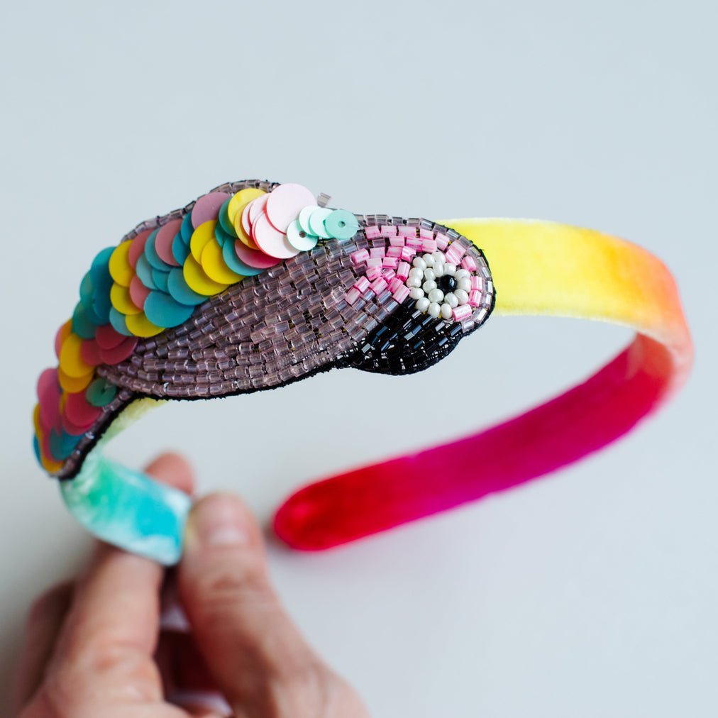 Parrot | Embellished Headbands – Fig & Moss