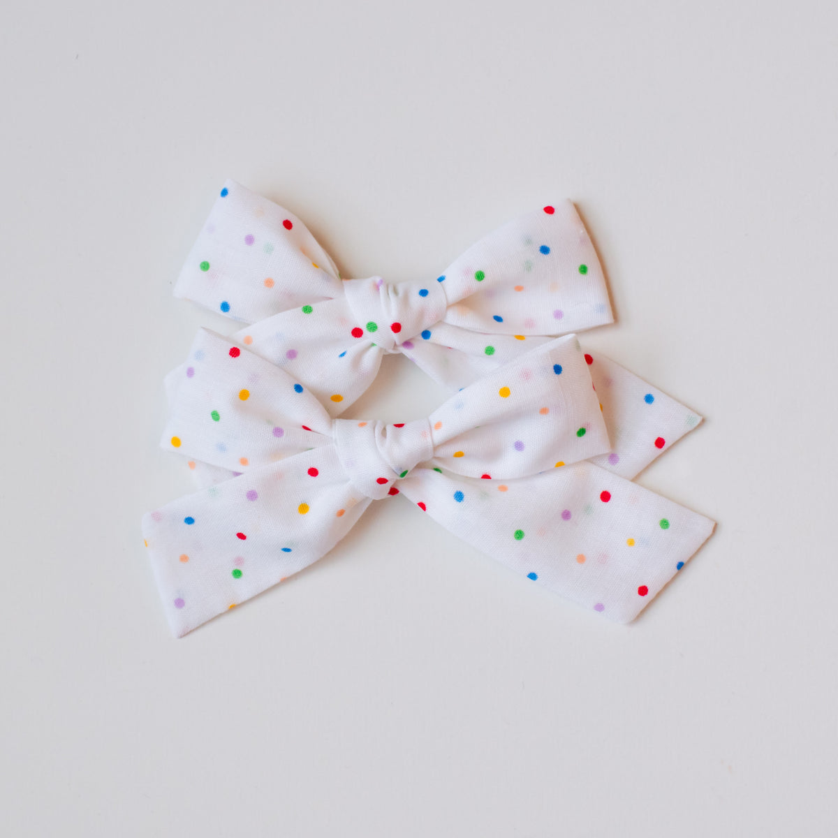 Primary Color Birthday Sprinkles | vintage fabric bows – Fig & Moss