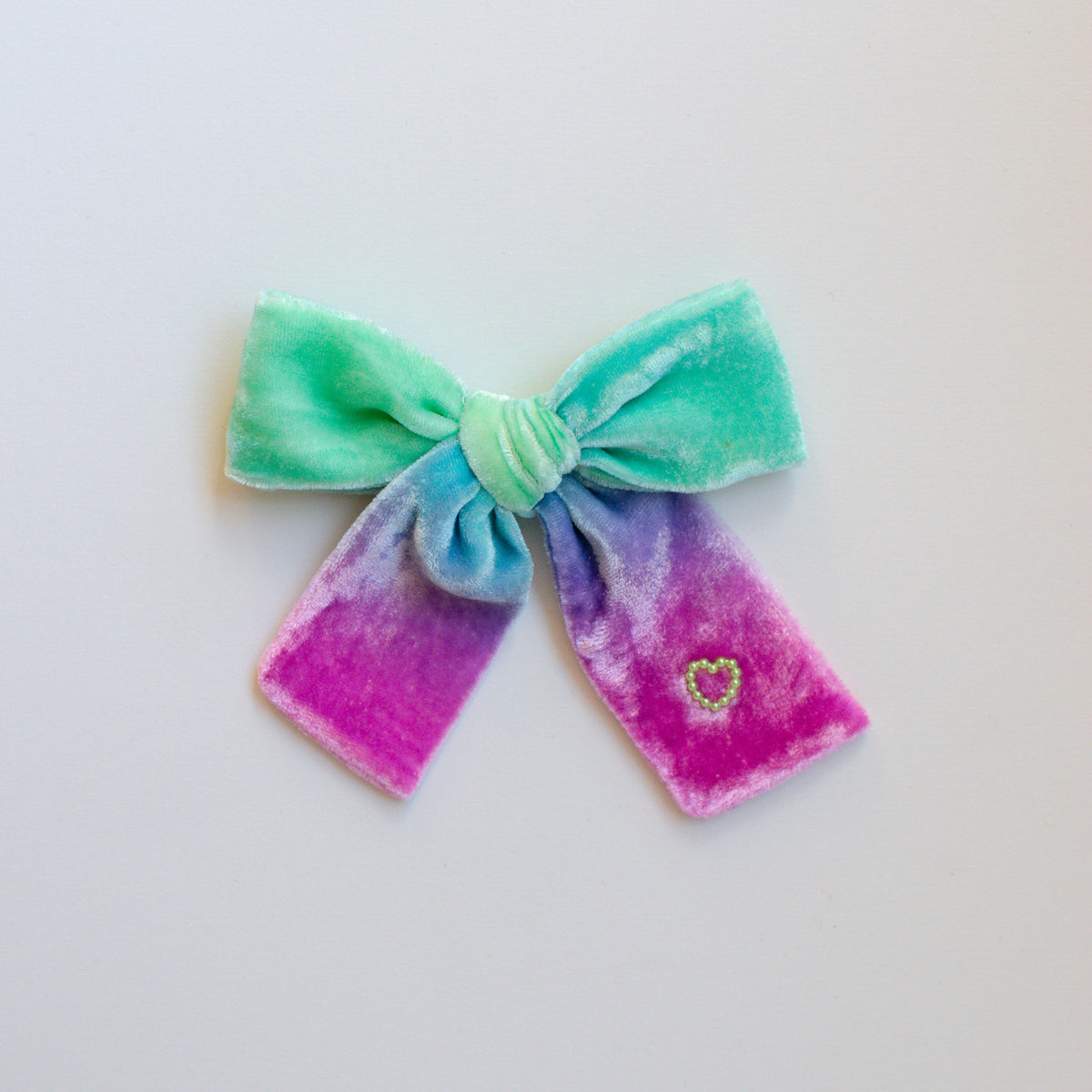 Mermaid Dreams | Multicolor Velvet Bows – Fig & Moss