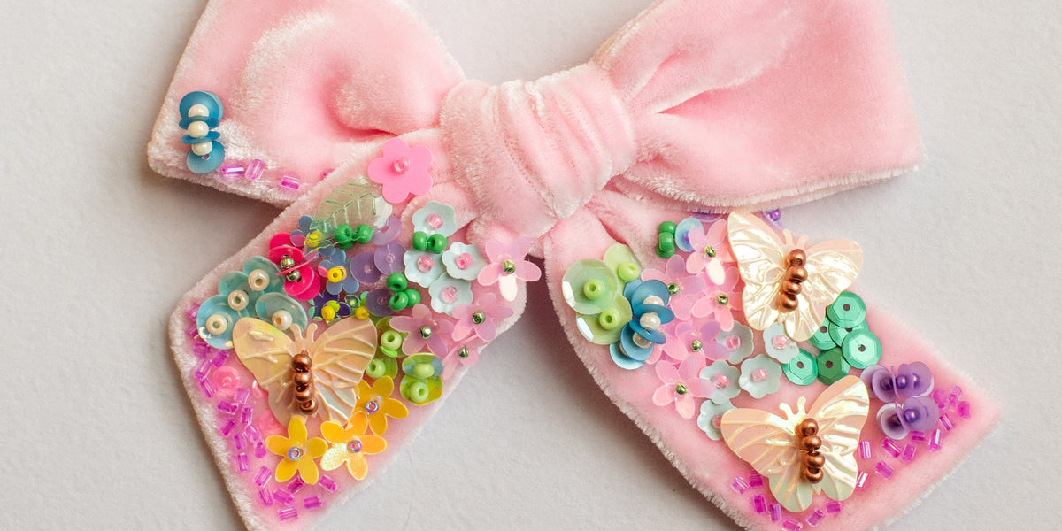 Garden Party | Embellished Bows – Fig & Moss