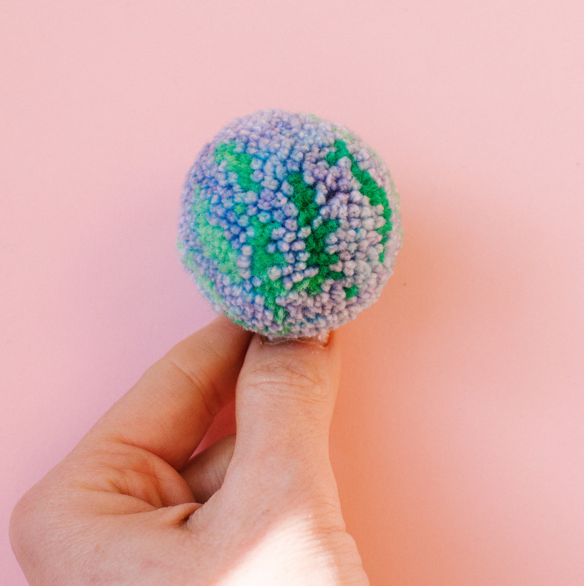 Pastel Earth Day Pom Pom | 1.75” Pom Poms – Fig & Moss